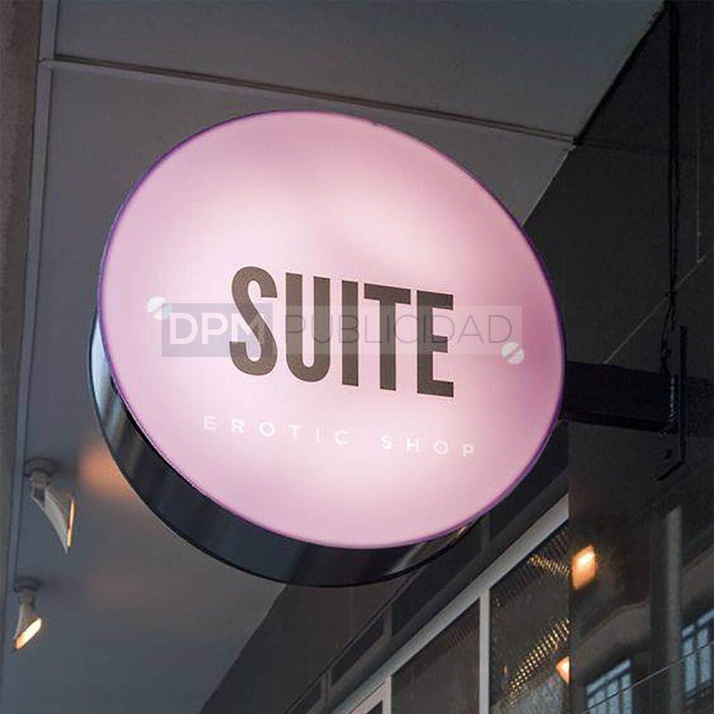 Letreros Circulares Acrílicos